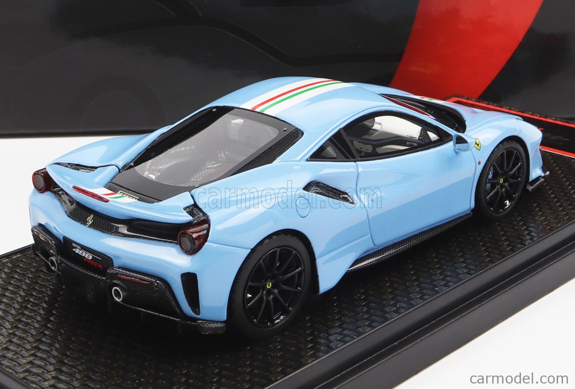BBR-MODELS BBRC202AP Scale 1/43 | FERRARI 488 PISTA 2018 AZZURRO LA ...
