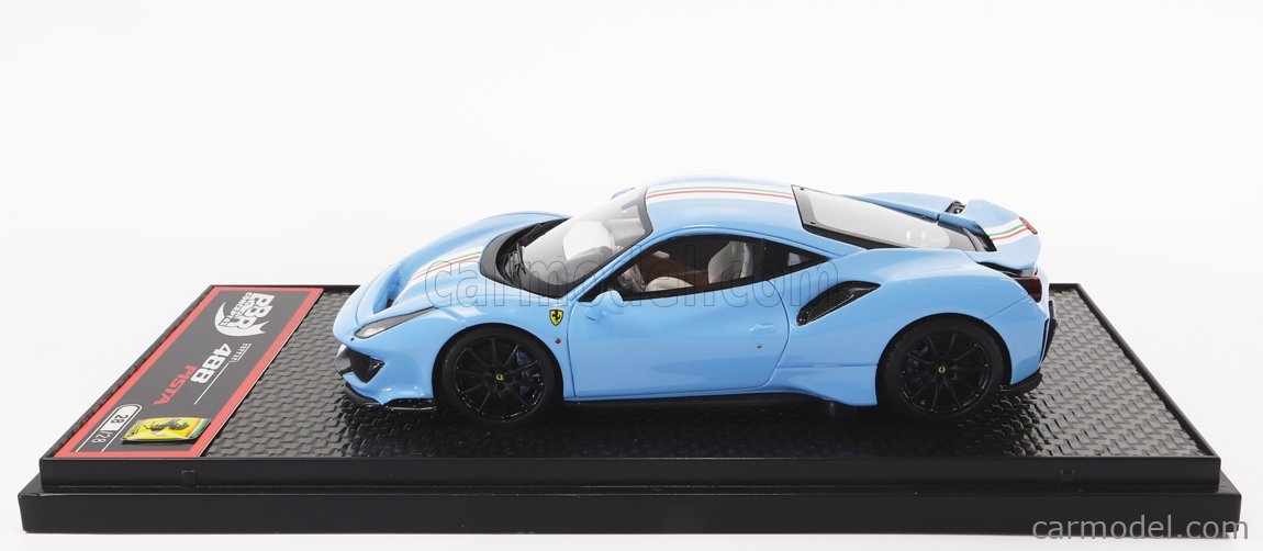 BBR-MODELS BBRC202AP Scale 1/43 | FERRARI 488 PISTA 2018 AZZURRO LA ...