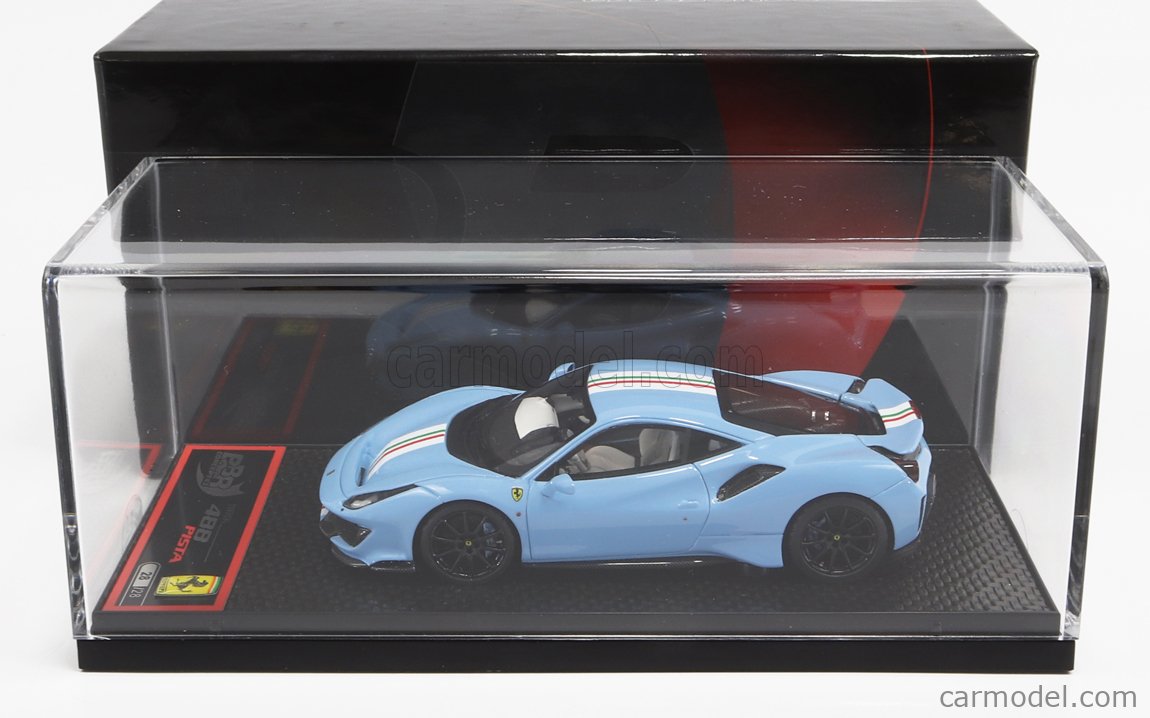 BBR-MODELS BBRC202AP Echelle 1/43 | FERRARI 488 PISTA 2018 AZZURRO LA ...