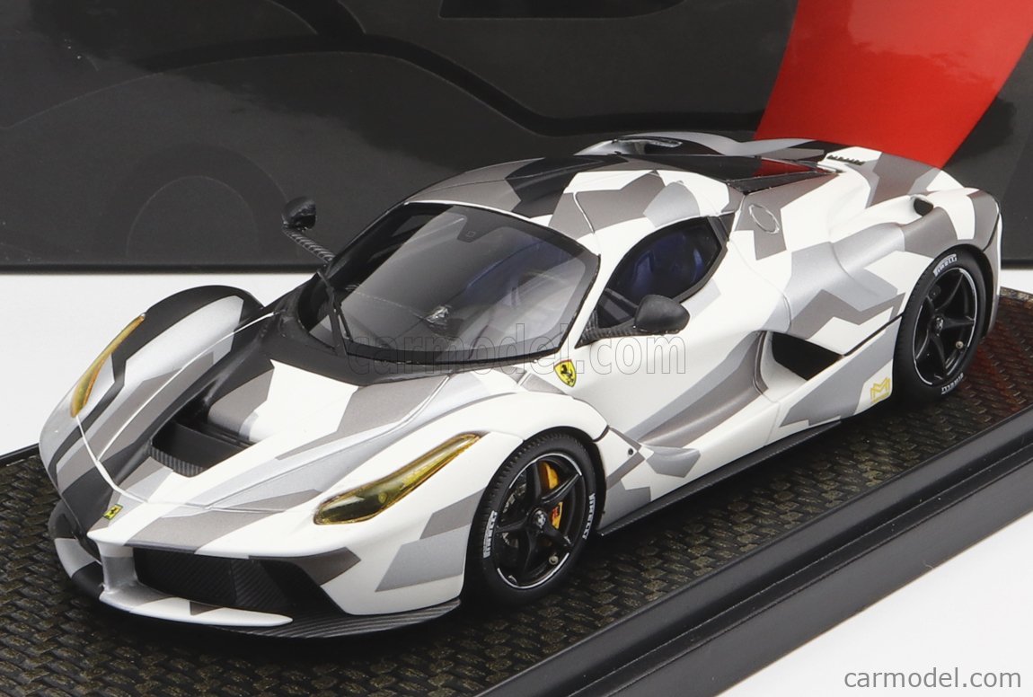 BBR-MODELS BBRC137CAMO Echelle 1/43 | FERRARI LAFERRARI 2013 CAMOUFLAGE