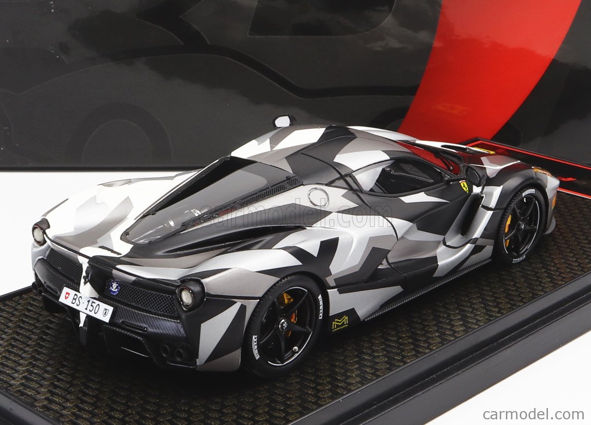 BBR-MODELS BBRC137CAMO Echelle 1/43 | FERRARI LAFERRARI 2013 CAMOUFLAGE