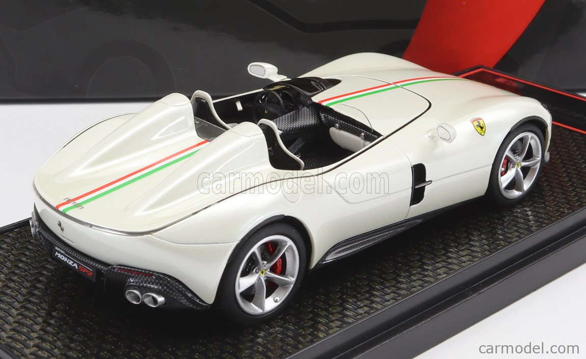 BBR-MODELS BBRC221i Scala 1/43 | FERRARI MONZA SP2 2018 BIANCO ITALIA ...