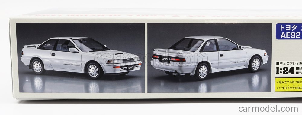 HASEGAWA 20596 Scale 1/24 | TOYOTA COROLLA LEVIN (AE92) GT-Z EARLY VERSION 1987
