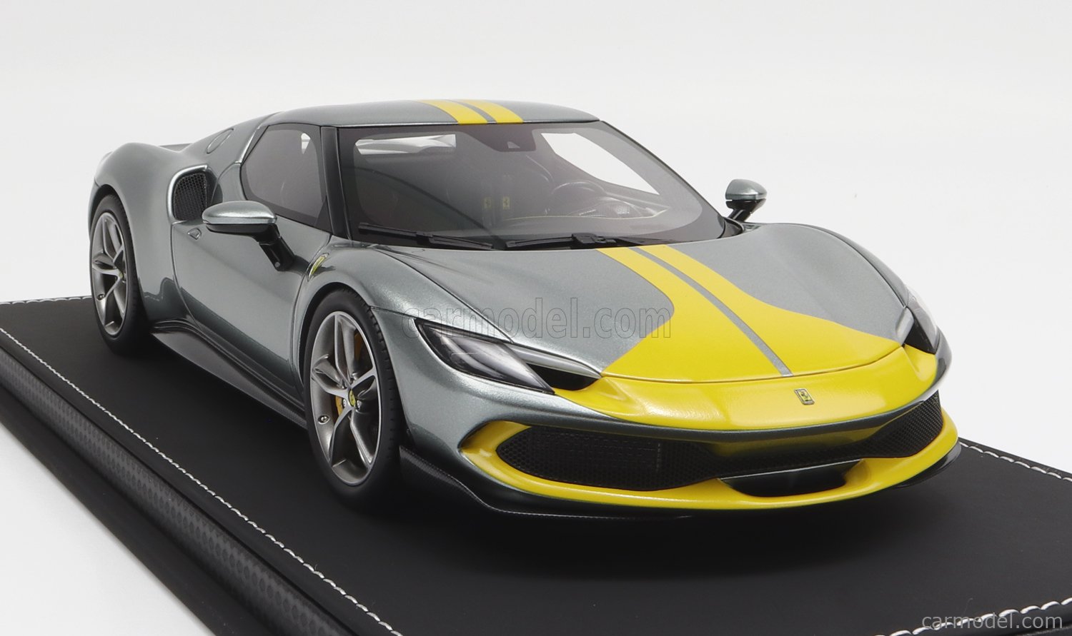 BBR-MODELS P18211A-VET Scale 1/18 | FERRARI 296 GTB ASSETTO FIORANO 2022 GRIGIO CORBURN - GREY ...