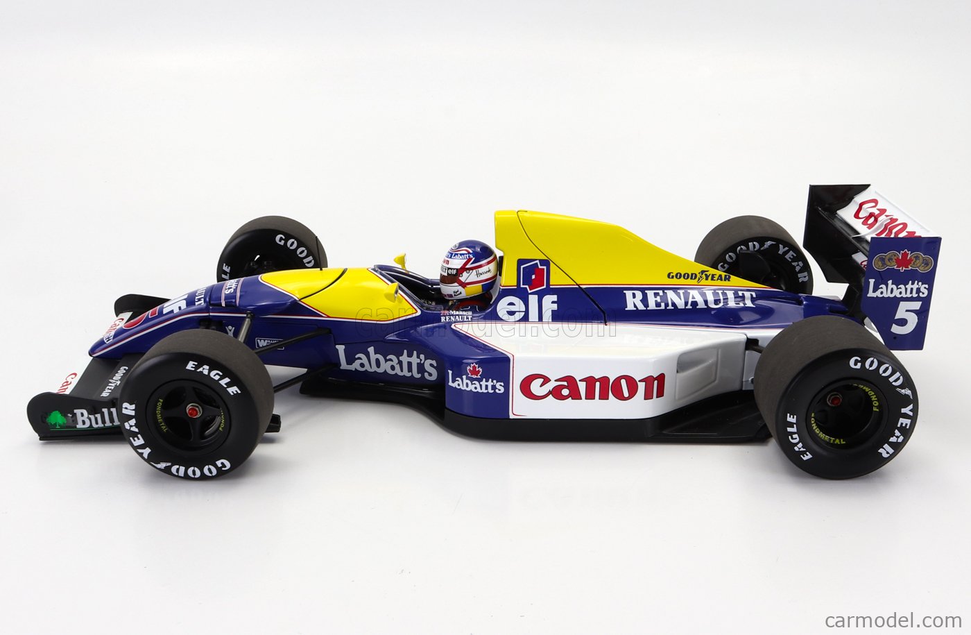 MINICHAMPS 113920005 Scale 1/18 | WILLIAMS F1 FW14B RENAULT N 5 WORLD ...