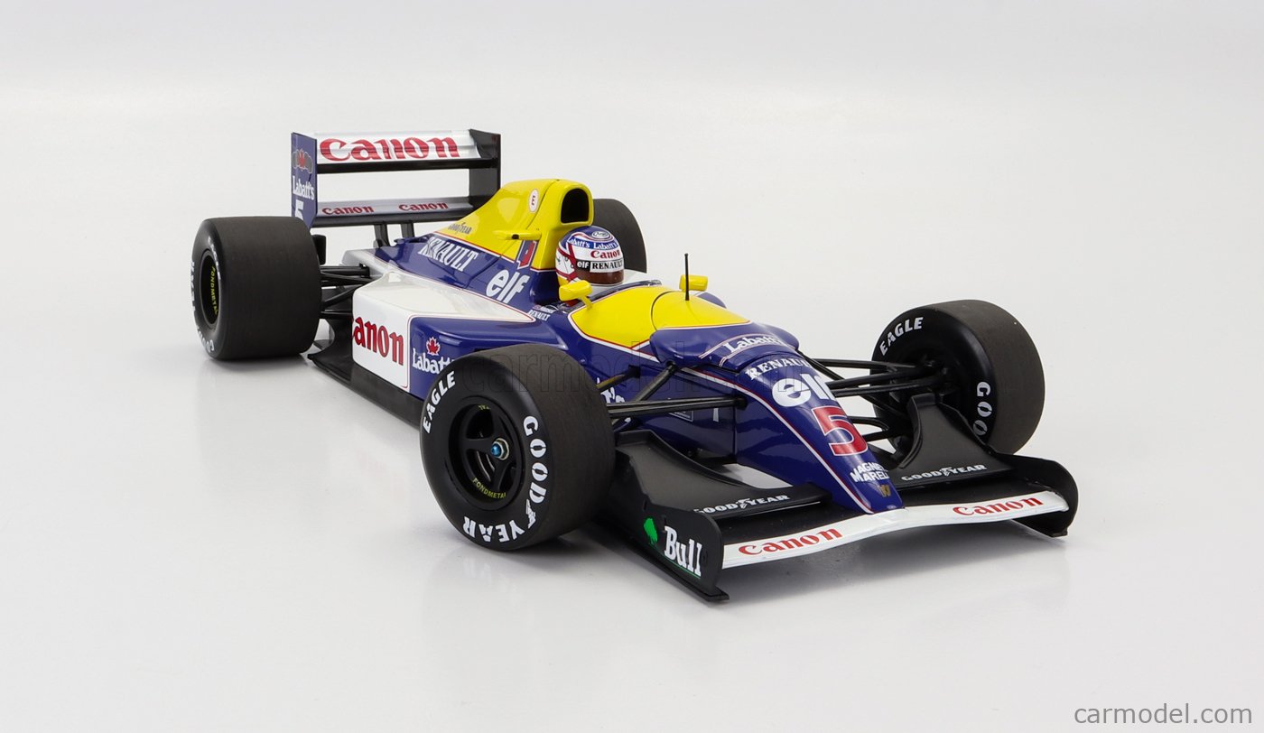 MINICHAMPS 113920005 Scale 1/18 | WILLIAMS F1 FW14B RENAULT N 5 WORLD ...