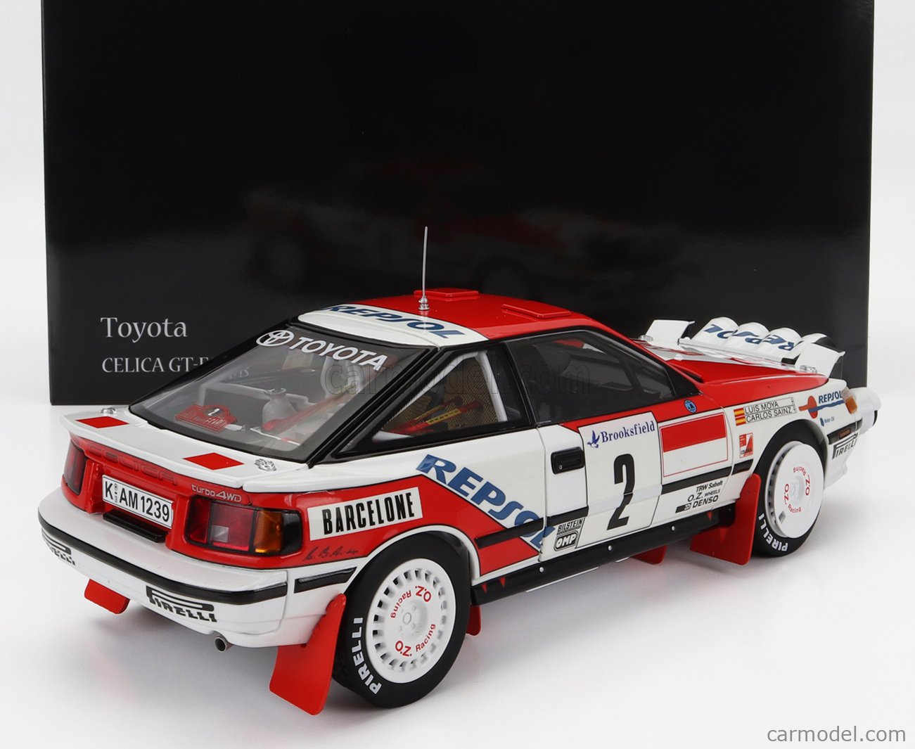 KYOSHO 08961B Scale 1/18 | TOYOTA CELICA GT-FOUR ST165 (night version ...
