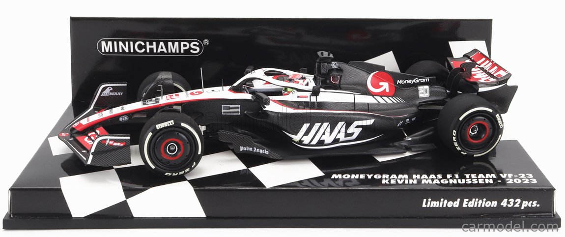 MINICHAMPS 417230120 Scale 1/43 | HAAS F1 VF-23 TEAM MONEYGRAM HAAS N 20 SEASON 2023 KEVIN ...
