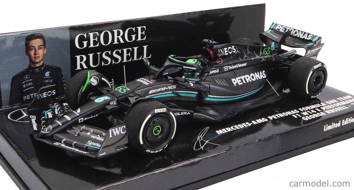 MINICHAMPS 417230163 Scale 1/43 | MERCEDES GP F1 W14 TEAM MERCEDES-AMG ...