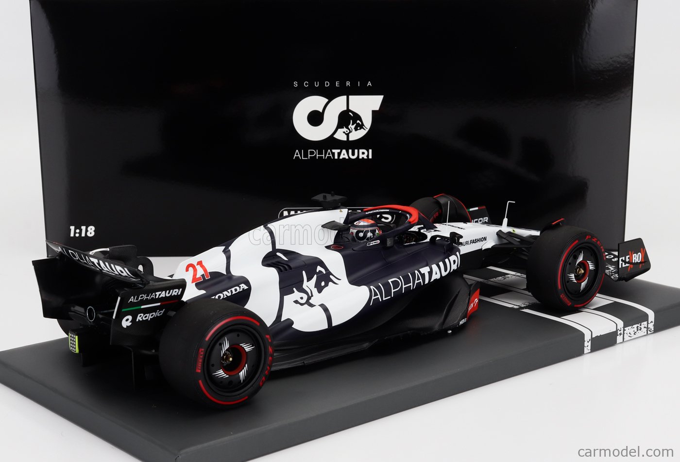 MINICHAMPS 117230121 Scale 1/18 | ALPHA TAURI F1 AT04 TEAM ALPHA TAURI ...