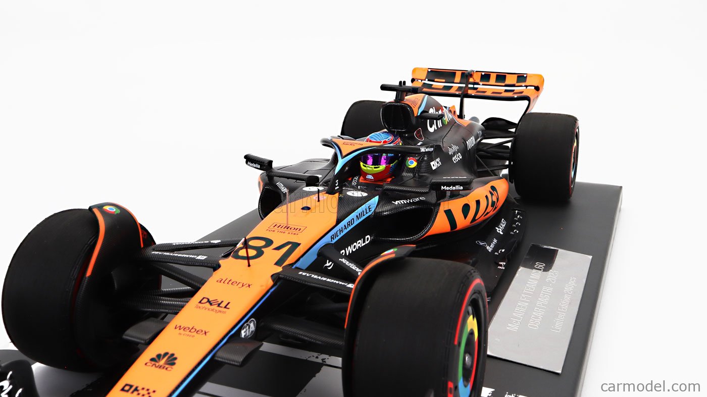 MINICHAMPS 537231881 Scale 1/18 | McLAREN F1 MCL60 TEAM McLAREN N 81 SEASON 2023 OSCAR PIASTRI ...