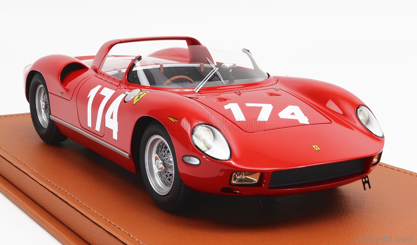 BBR-MODELS BBRC1826FAC-VET Scale 1/18 | FERRARI 250P SPIDER N 174 TARGA ...