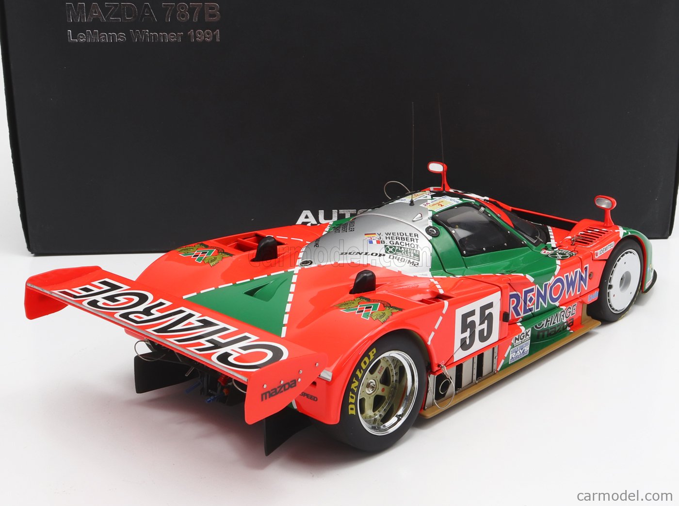 Autoart 89144 Escala 1 18 Mazda 787b 2 6l Team Mazdaspeed Co Ltd N