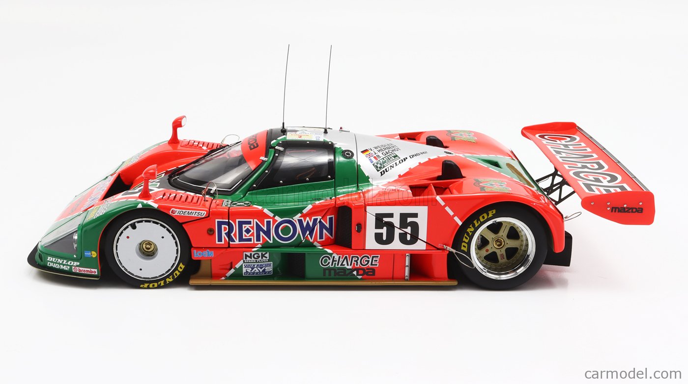 AUTOART 89144 Escala 1/18 | MAZDA 787B 2.6L TEAM MAZDASPEED CO. LTD. N 55 WINNER 24h LE MANS ...