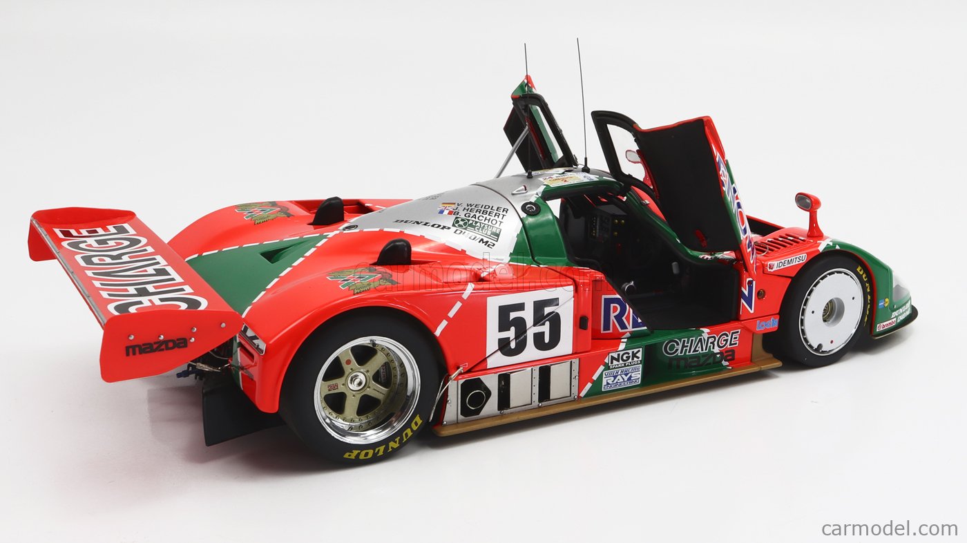 AUTOART 89144 Escala 1/18 | MAZDA 787B 2.6L TEAM MAZDASPEED CO. LTD. N 55 WINNER 24h LE MANS ...