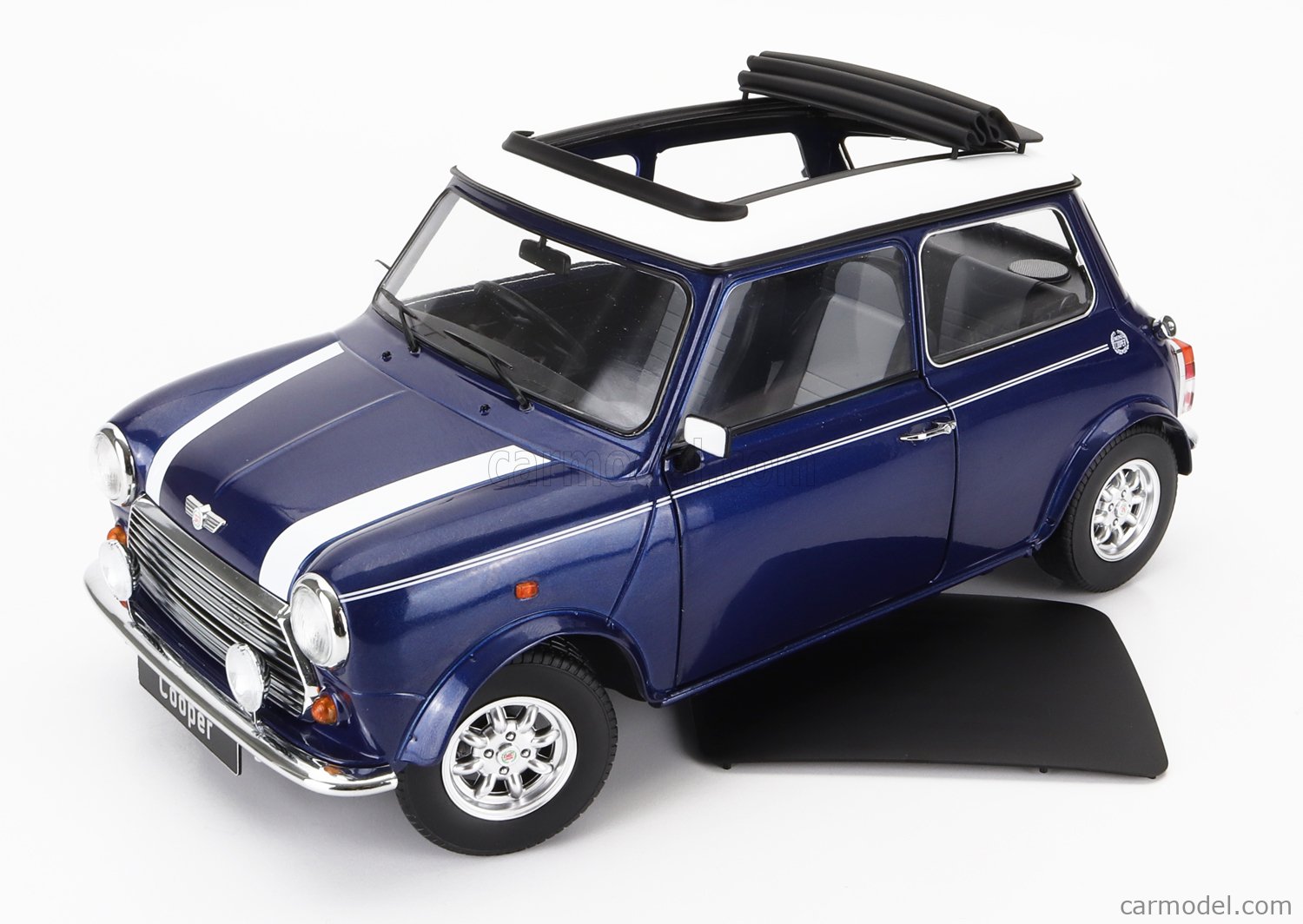 KK-SCALE KKDC120073R Scale 1/12 | MINI COOPER SUNROOF RHD 1992 BLUE MET ...