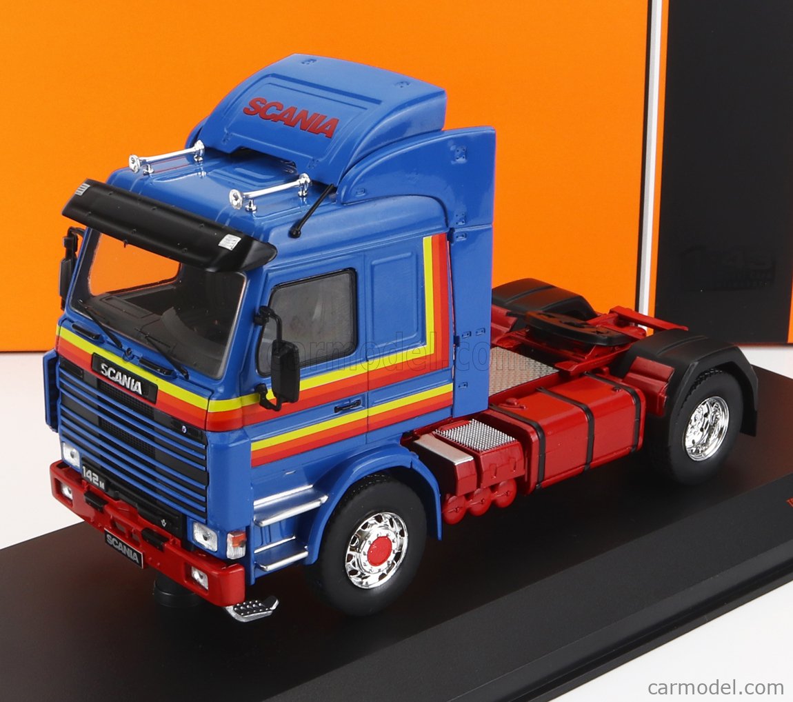 IXO-MODELS TR136.22 Scale 1/43 | SCANIA 142M TRACTOR TRUCK 2-ASSI 1981 BLUE