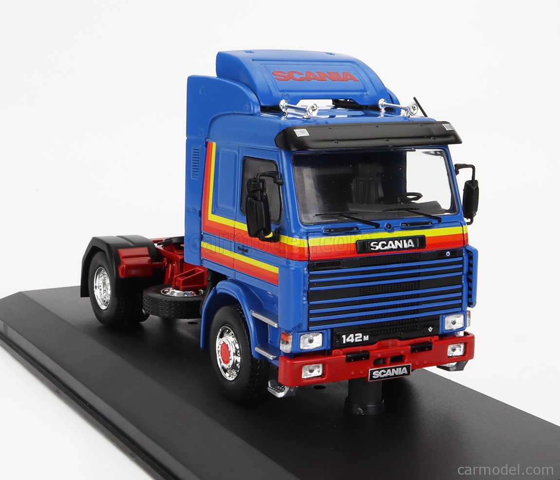 IXO-MODELS TR136.22 Scale 1/43 | SCANIA 142M TRACTOR TRUCK 2-ASSI 1981 BLUE