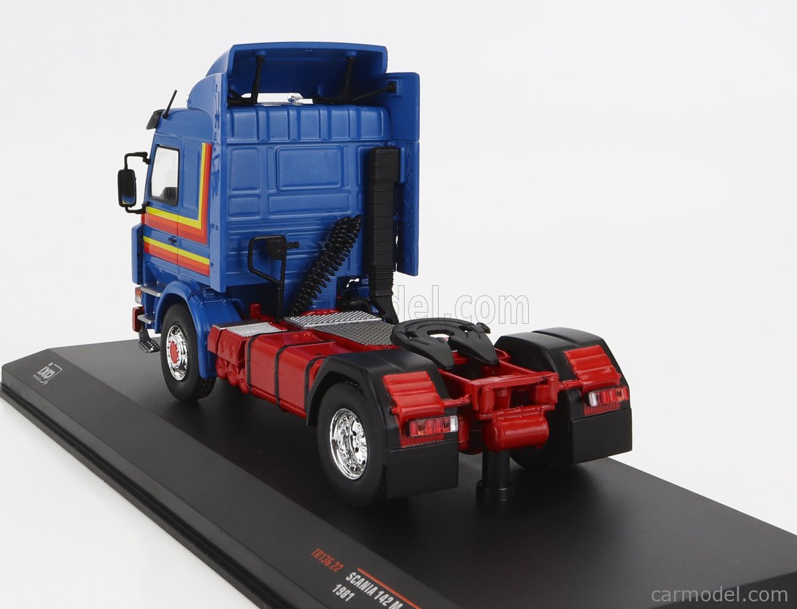 IXO-MODELS TR136.22 Scale 1/43 | SCANIA 142M TRACTOR TRUCK 2-ASSI 1981 BLUE