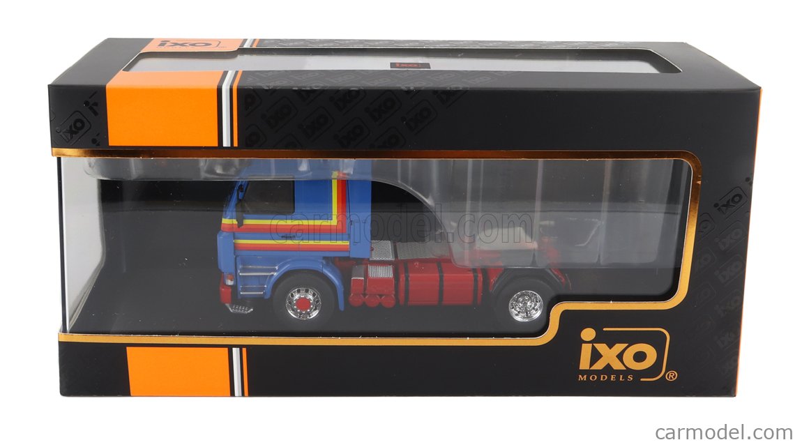 IXO-MODELS TR136.22 Scale 1/43 | SCANIA 142M TRACTOR TRUCK 2-ASSI 1981 BLUE