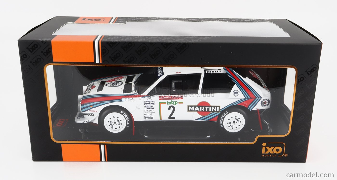 IXO-MODELS 18RMC130A.22S Scale 1/18 | LANCIA DELTA S4 TEAM MARTINI ...