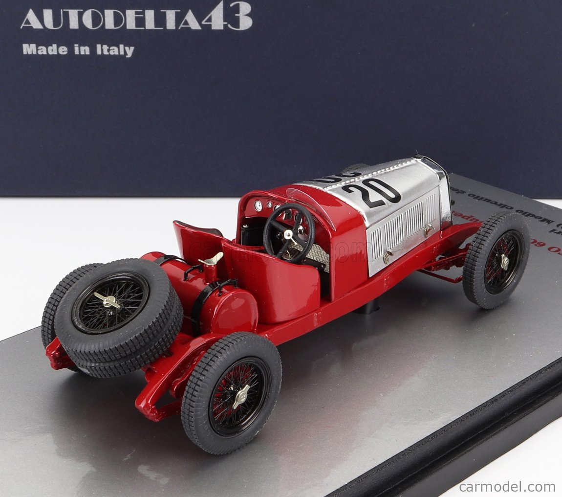 AUTODELTA43 SR23 Scale 1/43 | ALFA ROMEO 6C 1750 SS SPIDER N 20 TARGA ...