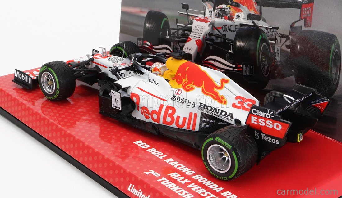 MINICHAMPS 413211633 Scale 1/43 | RED BULL F1 RB16B HONDA RA620H TEAM ...