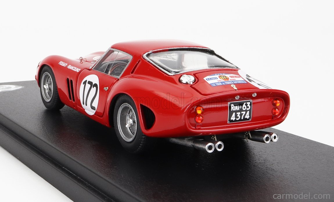 REMEMBER 165163 Scala 1/43 | FERRARI 250 GTO COUPE ch.4091GT N 172 TOUR ...