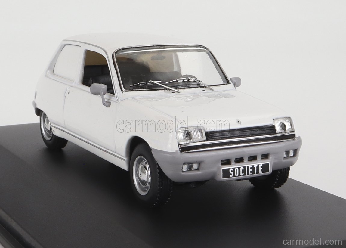 ODEON ODEON132 Scale 1/43 | RENAULT R5 SOCIETE 1973 WHITE