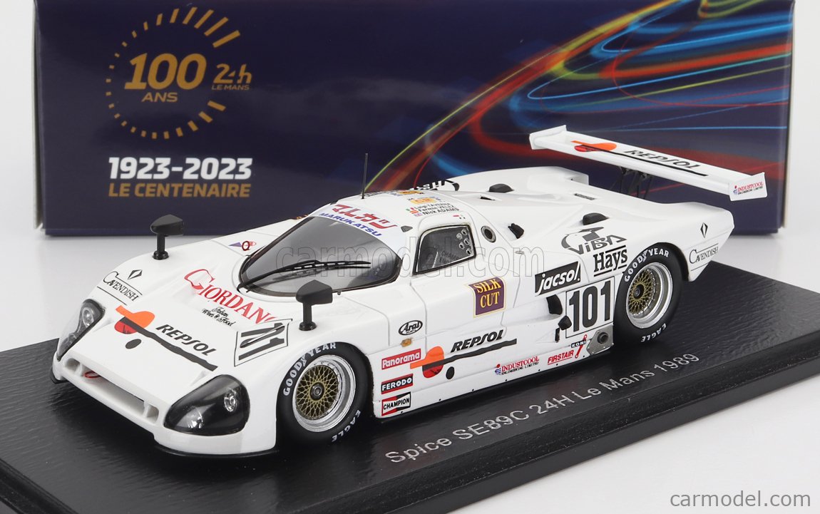 SPARK-MODEL S6804 Scale 1/43 | SPICE SE88C 3.3L V8 TEAM CHAMBERLAIN ...