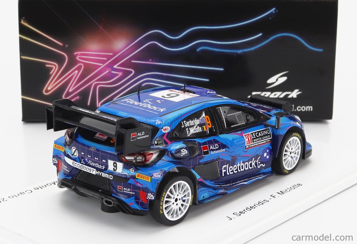 SPARK-MODEL S6717 Scale 1/64 | FORD ENGLAND PUMA RALLY1 TEAM RED BULL ...