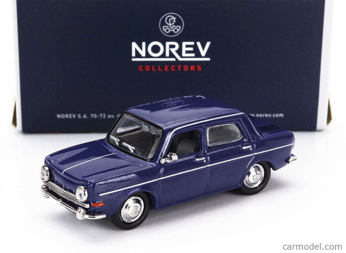 NOREV 571097 Scale 1/87 | SIMCA 1000 GLS 1968 BLUE