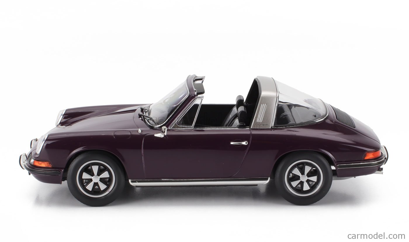 NOREV 187644 Scale 1/18 | PORSCHE 911 E TARGA 1971 PURPLE