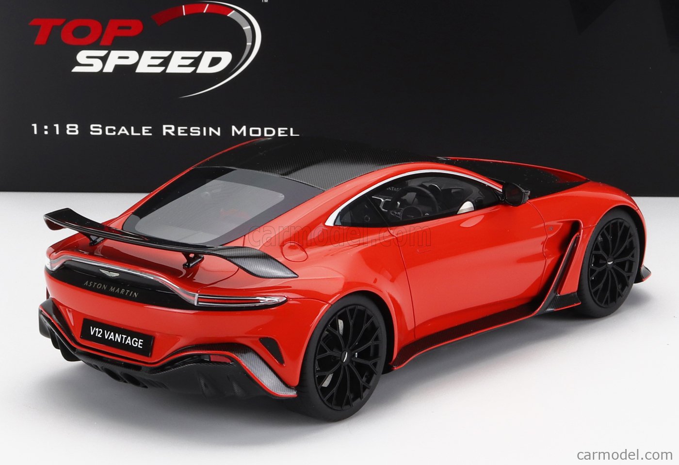 TRUESCALE TS0463 Scale 1/18 | ASTON MARTIN VANTAGE V12 2022 SCORPUS RED