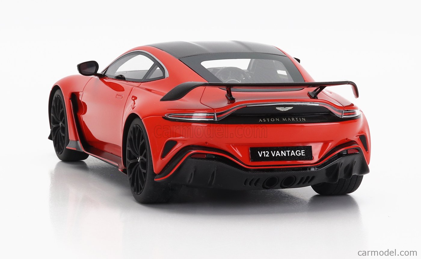 TRUESCALE TS0463 Scale 1/18 | ASTON MARTIN VANTAGE V12 2022 SCORPUS RED