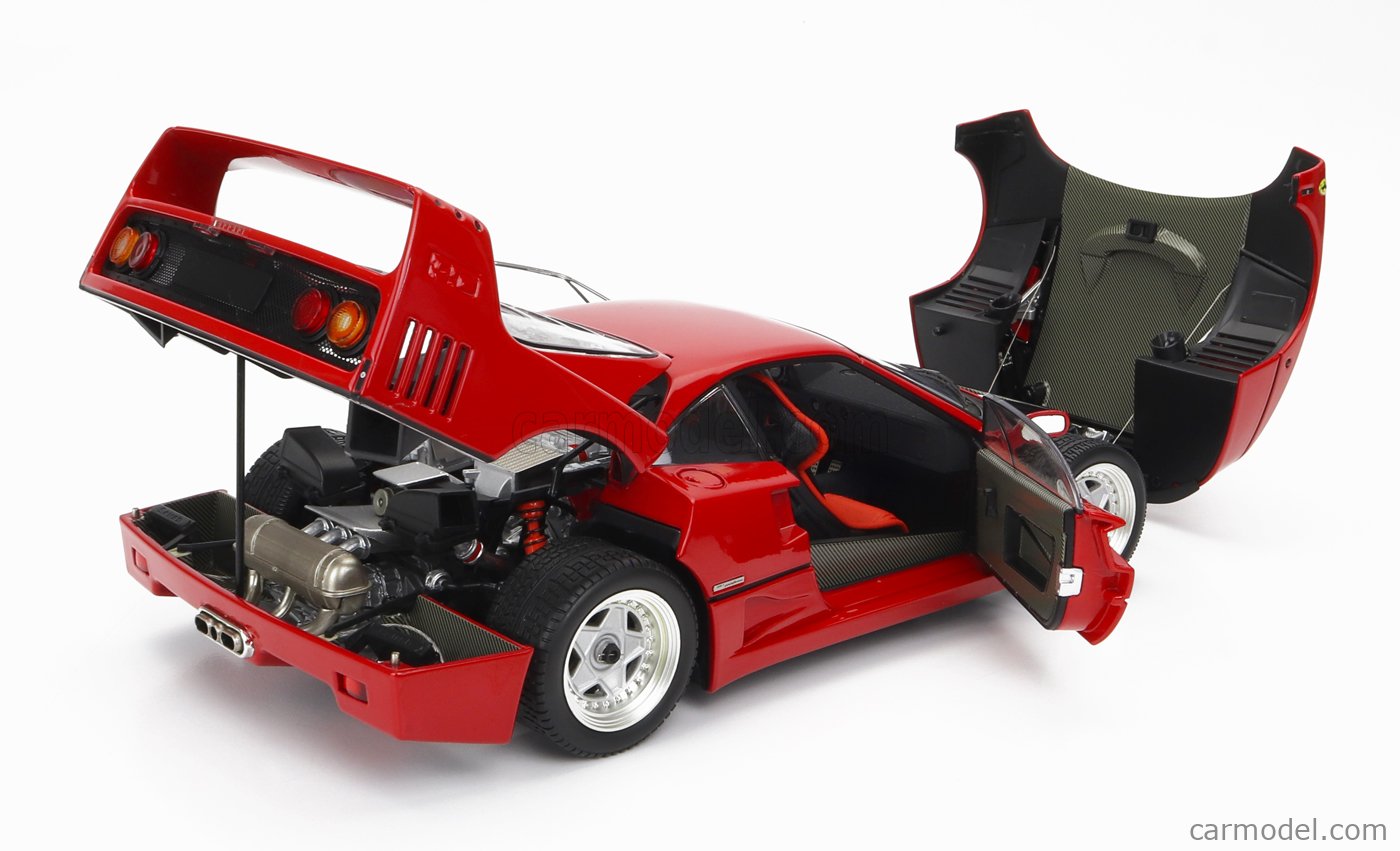 KYOSHO 08416R Scale 1/18 | FERRARI F40 1987 RED
