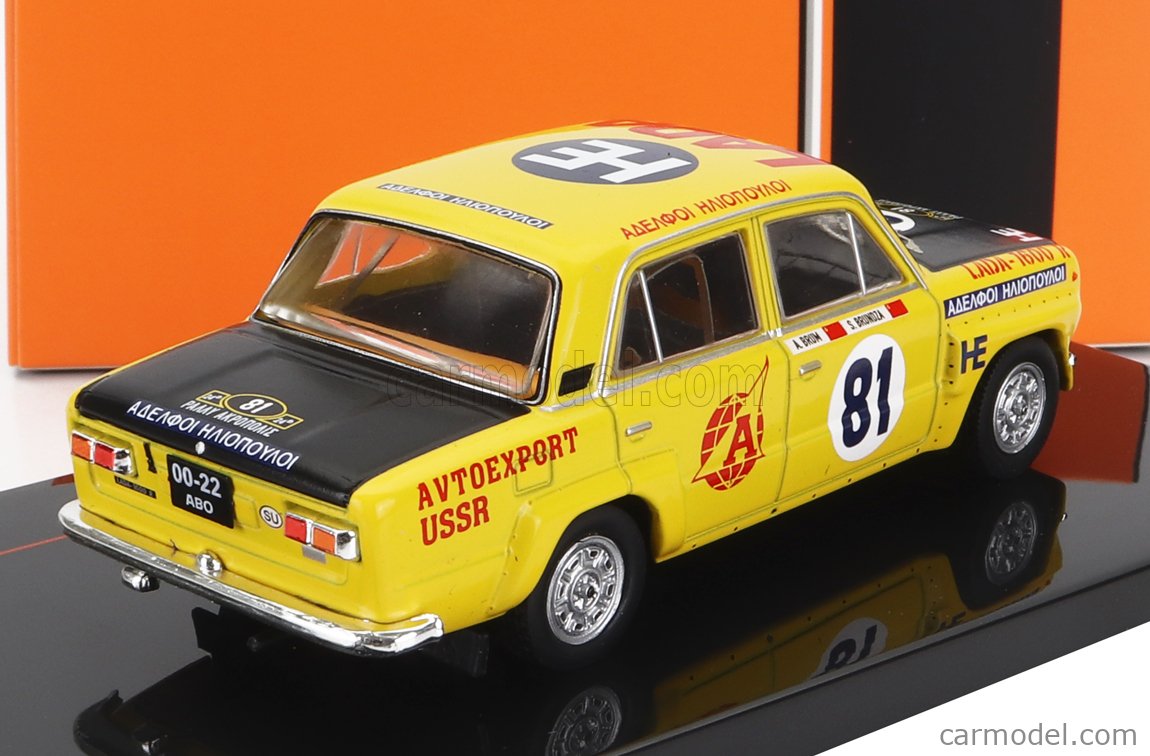 IXO-MODELS RAC410.22 Masstab: 1/43 | LADA FIAT 1600R N 81 ALLY ...