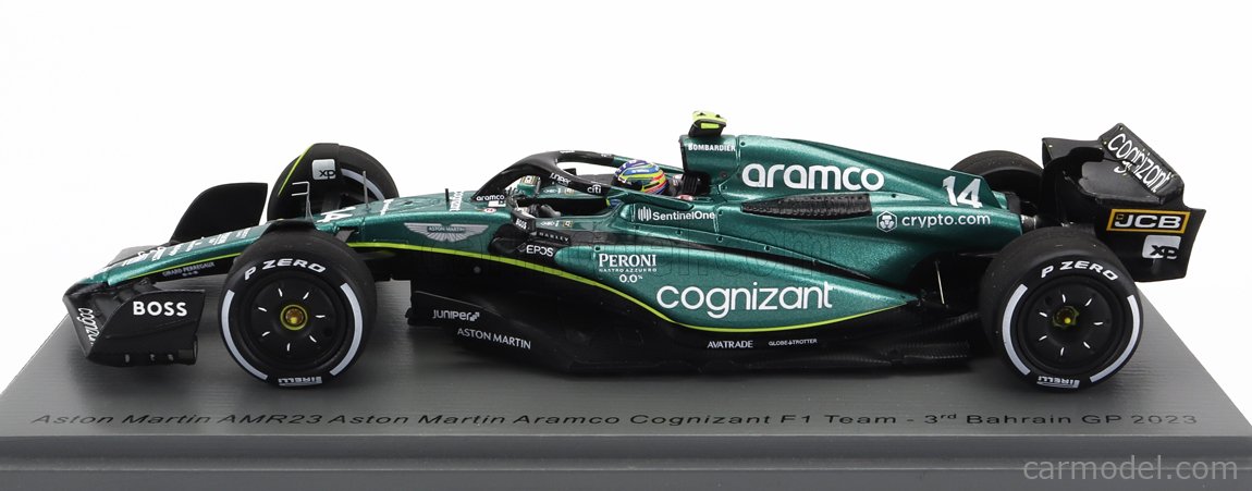 SPARK-MODEL S8575 Scale 1/43 | ASTON MARTIN F1 AMR23 TEAM ARAMCO ...