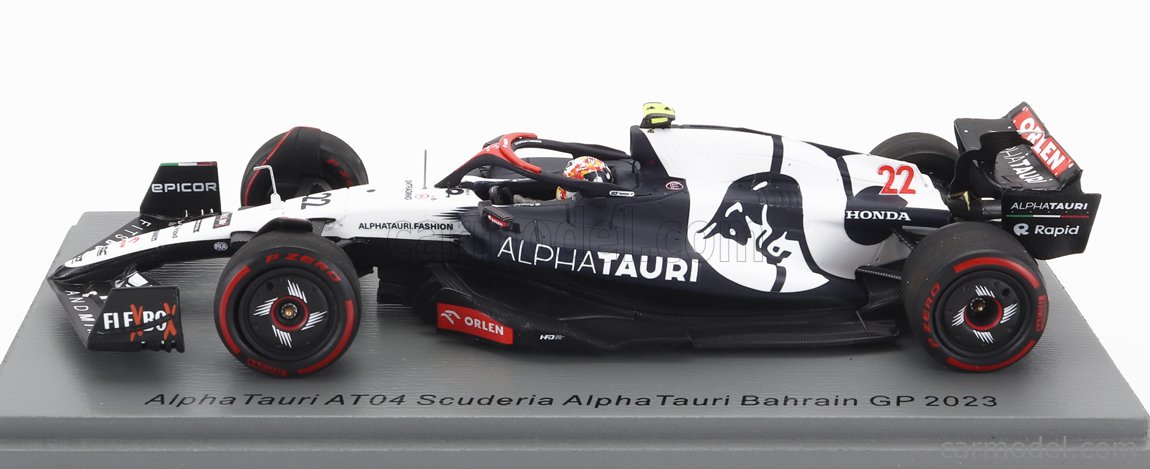 SPARK-MODEL S8572 Echelle 1/43 | ALPHA TAURI F1 AT04 TEAM ALPHA TAURI N ...