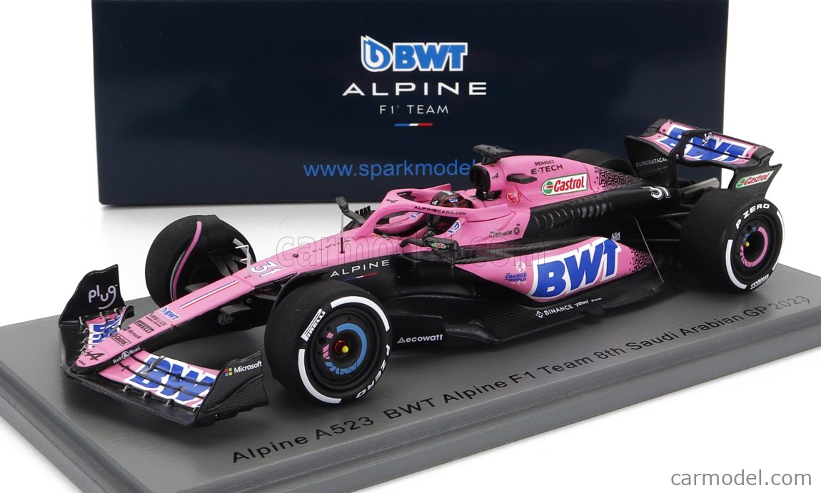 SPARK-MODEL S8568 Scala 1/43 | ALPINE F1 A523 TEAM BWT ALPINE N 31 ...