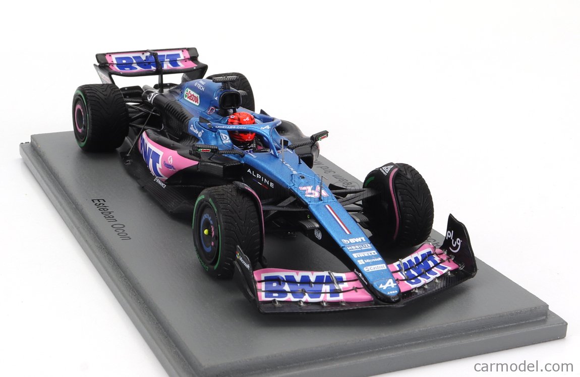 SPARK-MODEL S8566 Scale 1/43 | ALPINE F1 A523 TEAM BWT ALPINE N 31 3rd ...