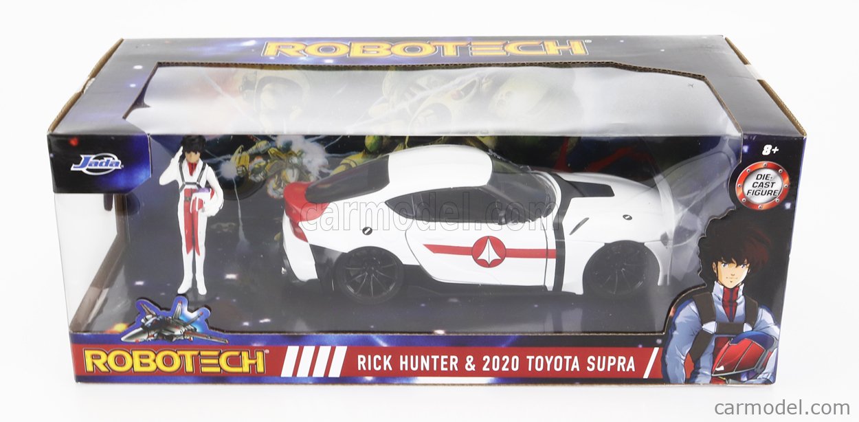 JADA 253255050-33685 Scale 1/24 | TOYOTA SUPRA WITH RICK HUNTER FIGURE ...
