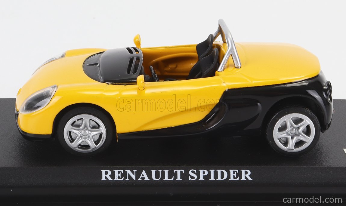 EDICOLA DELPCC060 Escala 1/43 | RENAULT SPIDER 1997 - CON VETRINA ...