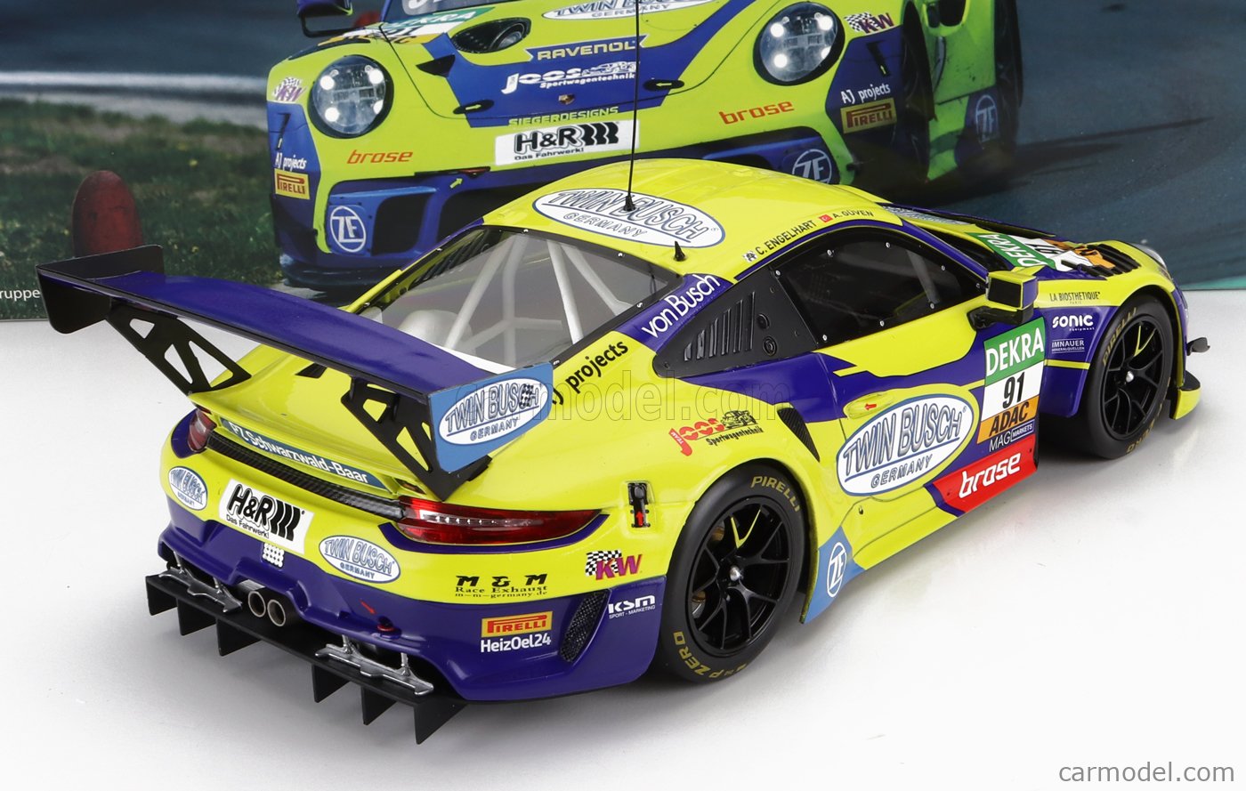 IXO-MODELS LEGT18-22003 Scale 1/18 | PORSCHE 911 992 GT3 R TEAM JOOS ...