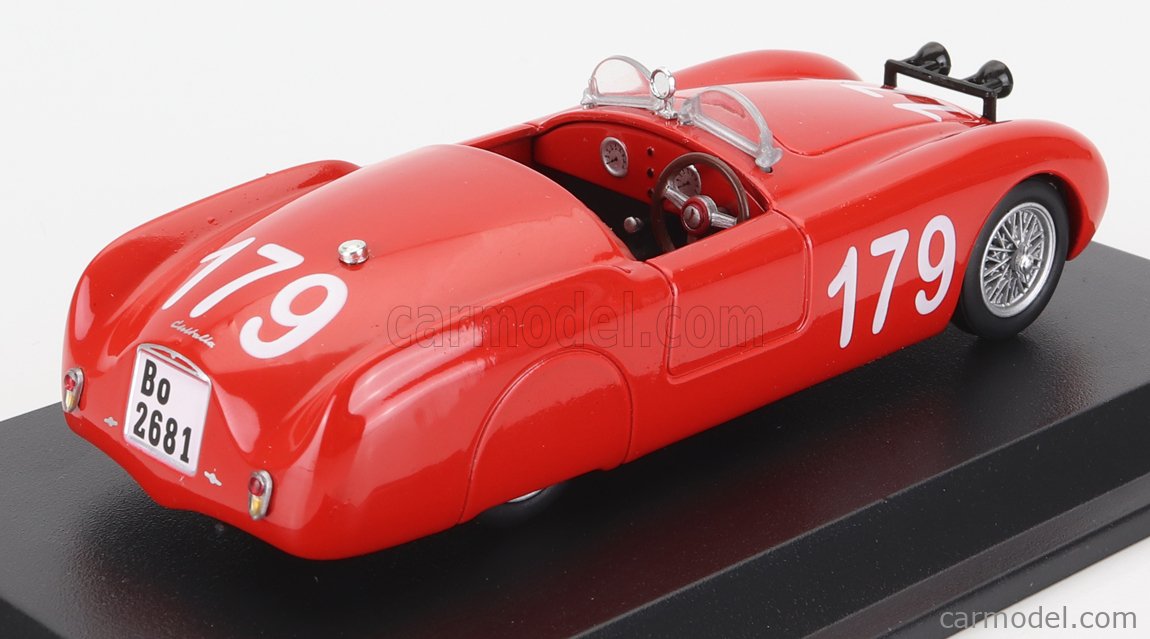 EDICOLA MMC007 Escala 1/43 | CISITALIA 202 SMM N 179 MILLE MIGLIA 1947 RED