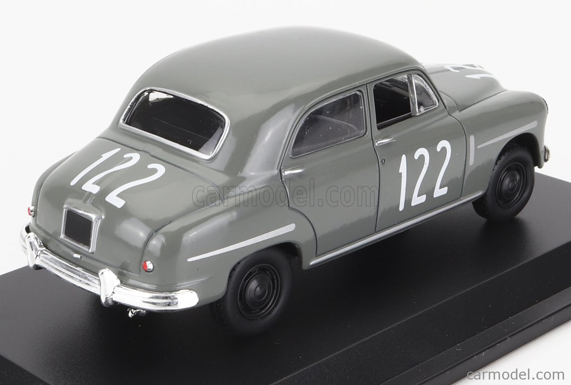 EDICOLA MMC033 Escala 1/43 | FIAT 1400 N 122 MILLE MIGLIA 1952 GREY