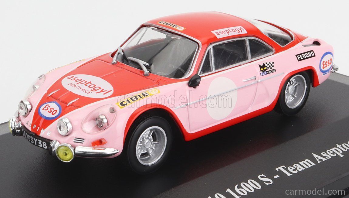 EDICOLA A&RSCHG007 Escala 1/43 | RENAULT ALPINE A110 1600S TEAM ...