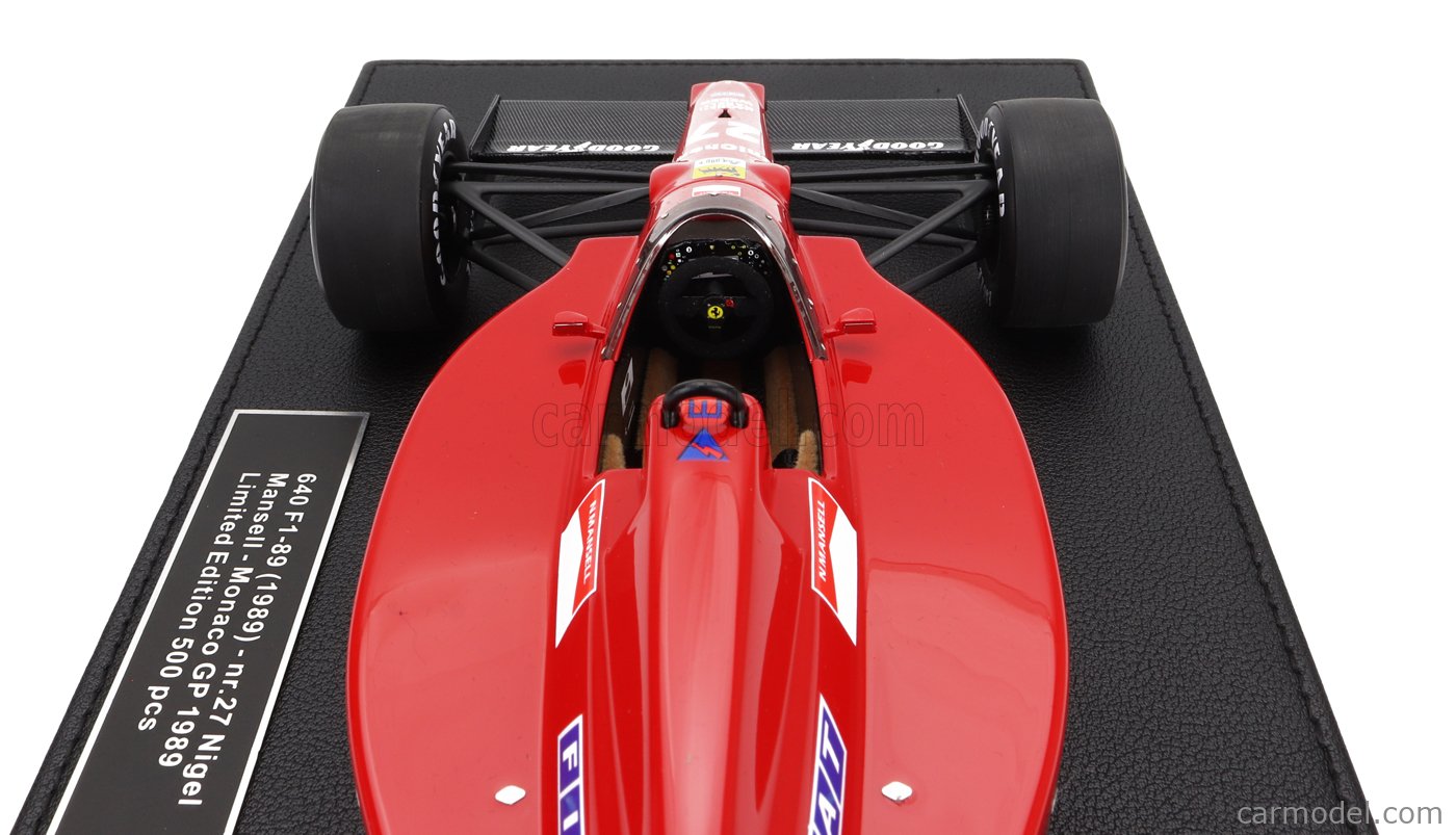 GP-REPLICAS GP144E Escala 1/18 | FERRARI F1 640 F1-89 N 27 MONACO GP ...