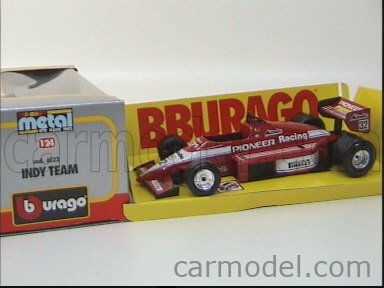 BURAGO 6122 Scale 1/24 | F1 F1 INDY TEAM PIONNER N 32 RED
