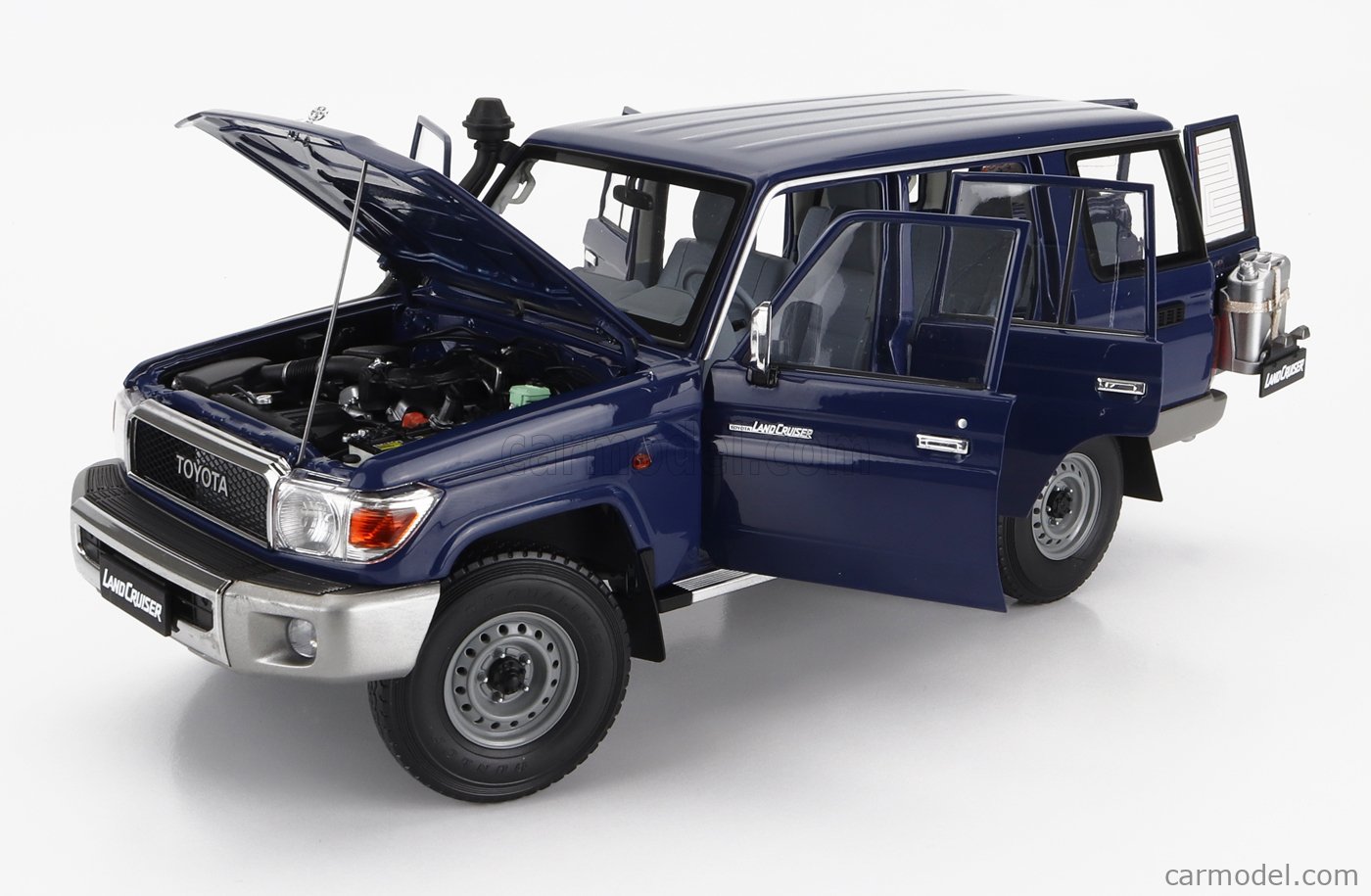 ALMOST-REAL ALM870101 Echelle 1/18 | TOYOTA LAND CRUISER GRJ76 2017 BLUE